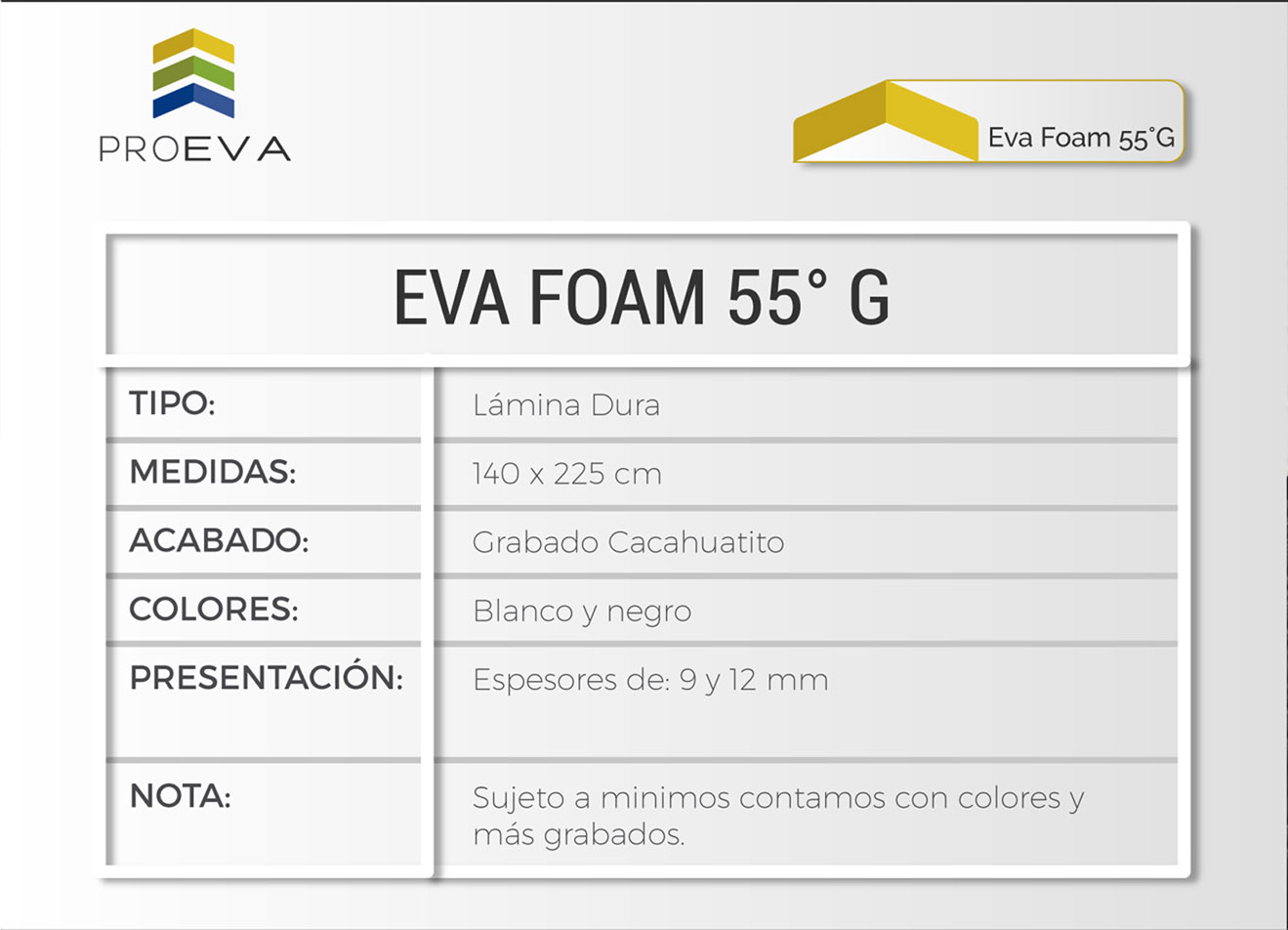 Producto Industrial – Proeva